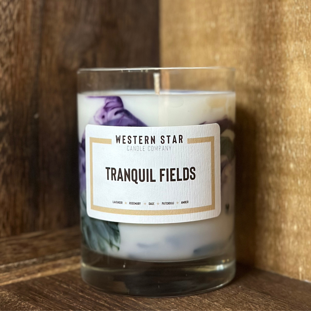 Tranquil Fields Candle – Western Star Candle Company